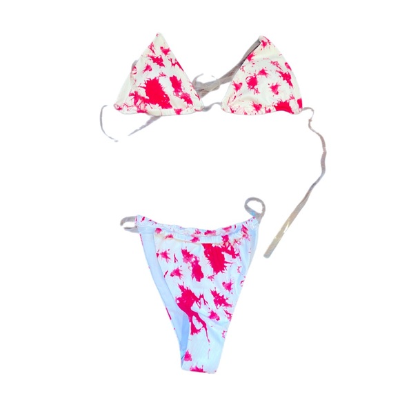 SHEIN | Swim | Nwt Shien Bikini With Clear Straps | Poshmark